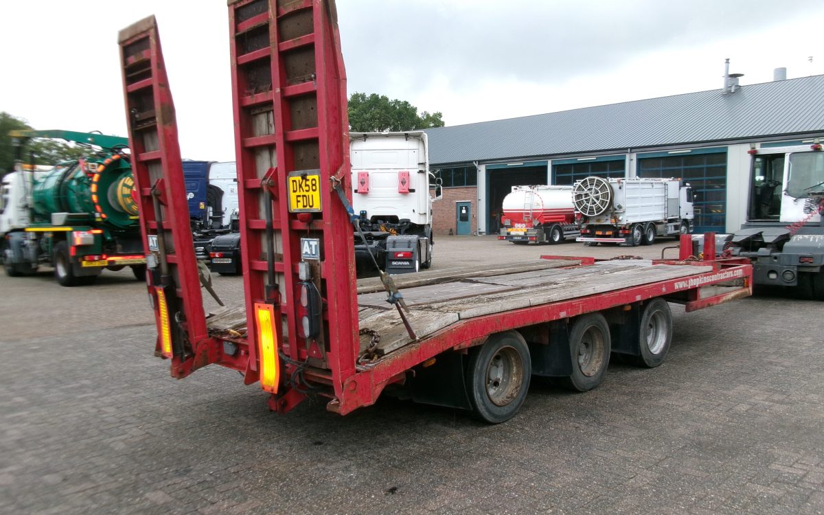 For Sale: Andover 3 Axle Drawbar Plant Trailer - Truck Trading